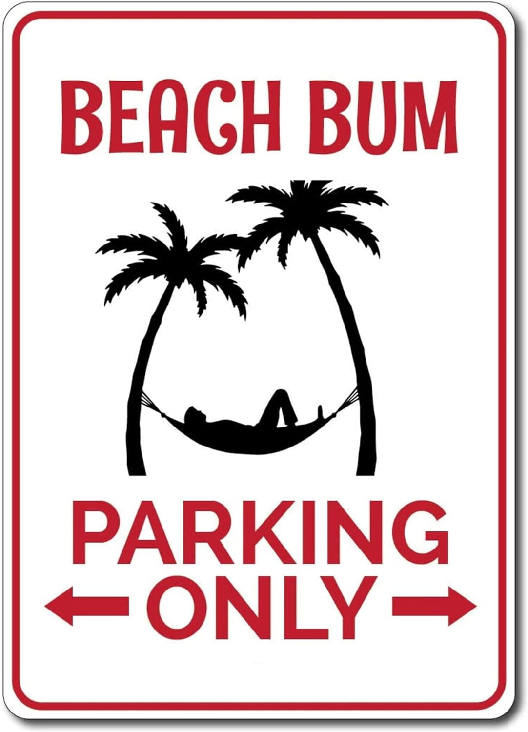 Beach Bum Gift Beach Bum Sign Palm Trees Sign Beach Hammock Sign Beach ...