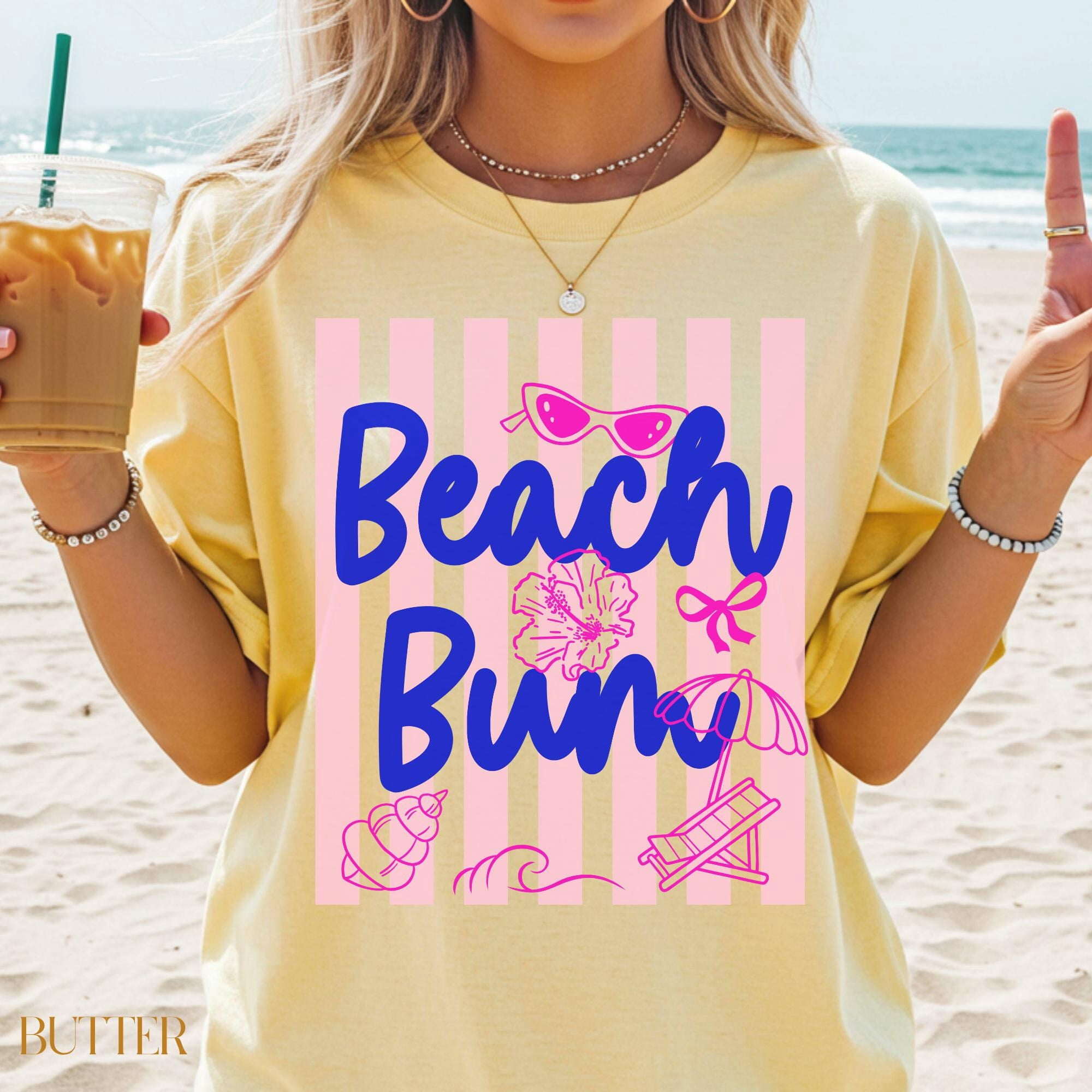 Beach Bum Shirt Beach Lover Gift Trendy Beach Tshirt Summer Vacation ...