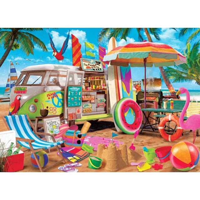 Beach Camper - Jigsaw Puzzles 500 Pieces for Adults- Challenging ...