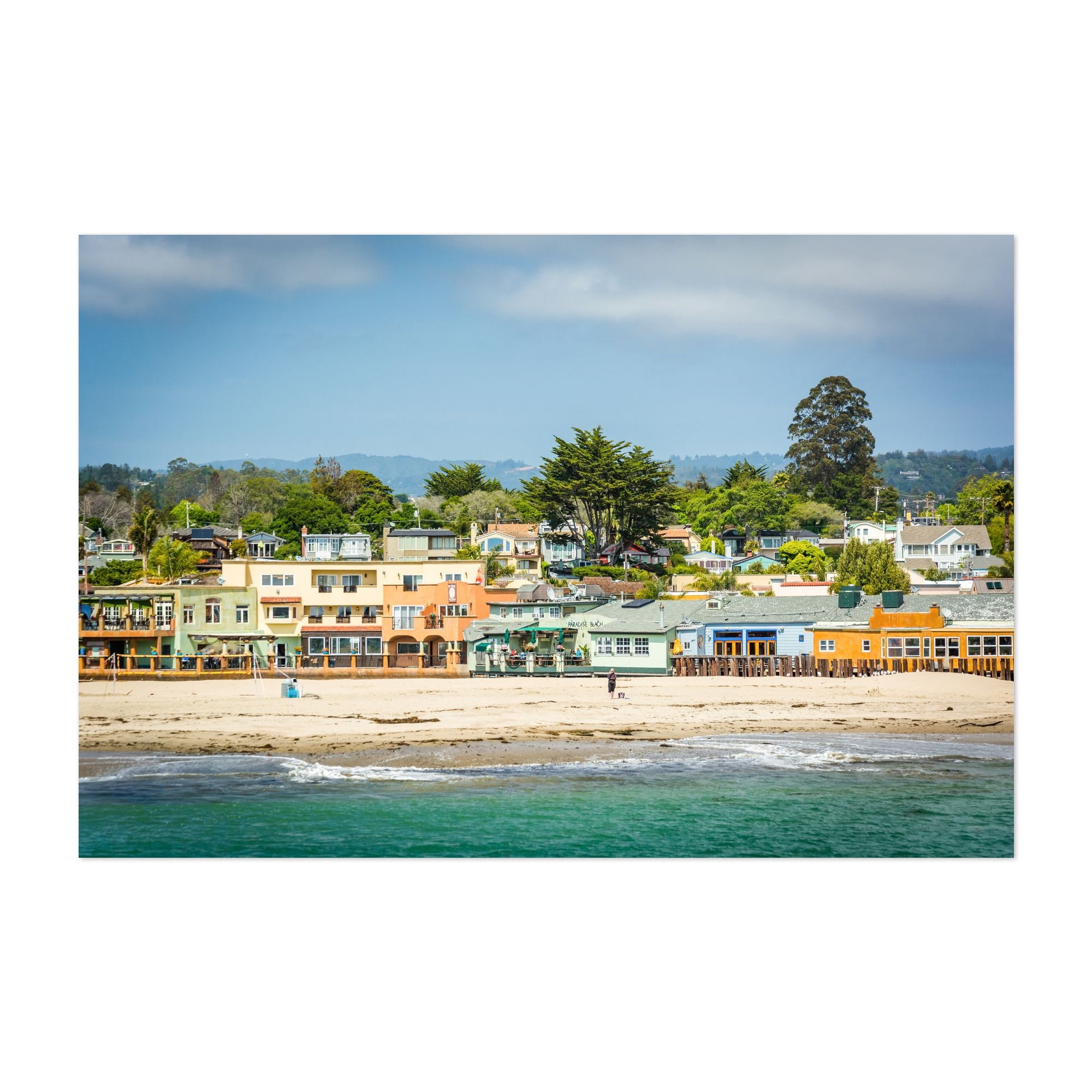 The Beach in Capitola 02 - Capitola California Photography Beach House ...