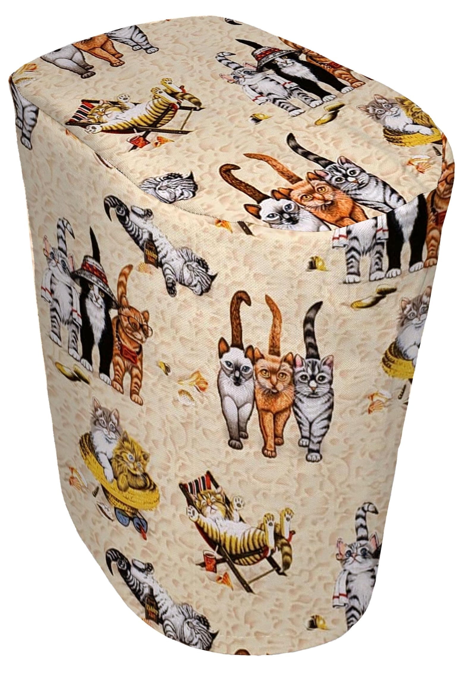 Beach Cats Cover Compatible with Ninja Creami Ice Cream Maker by Penny ...
