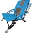 Beach Chairs - Low Gravity Recliner Portable Beach Chair - with Built ...