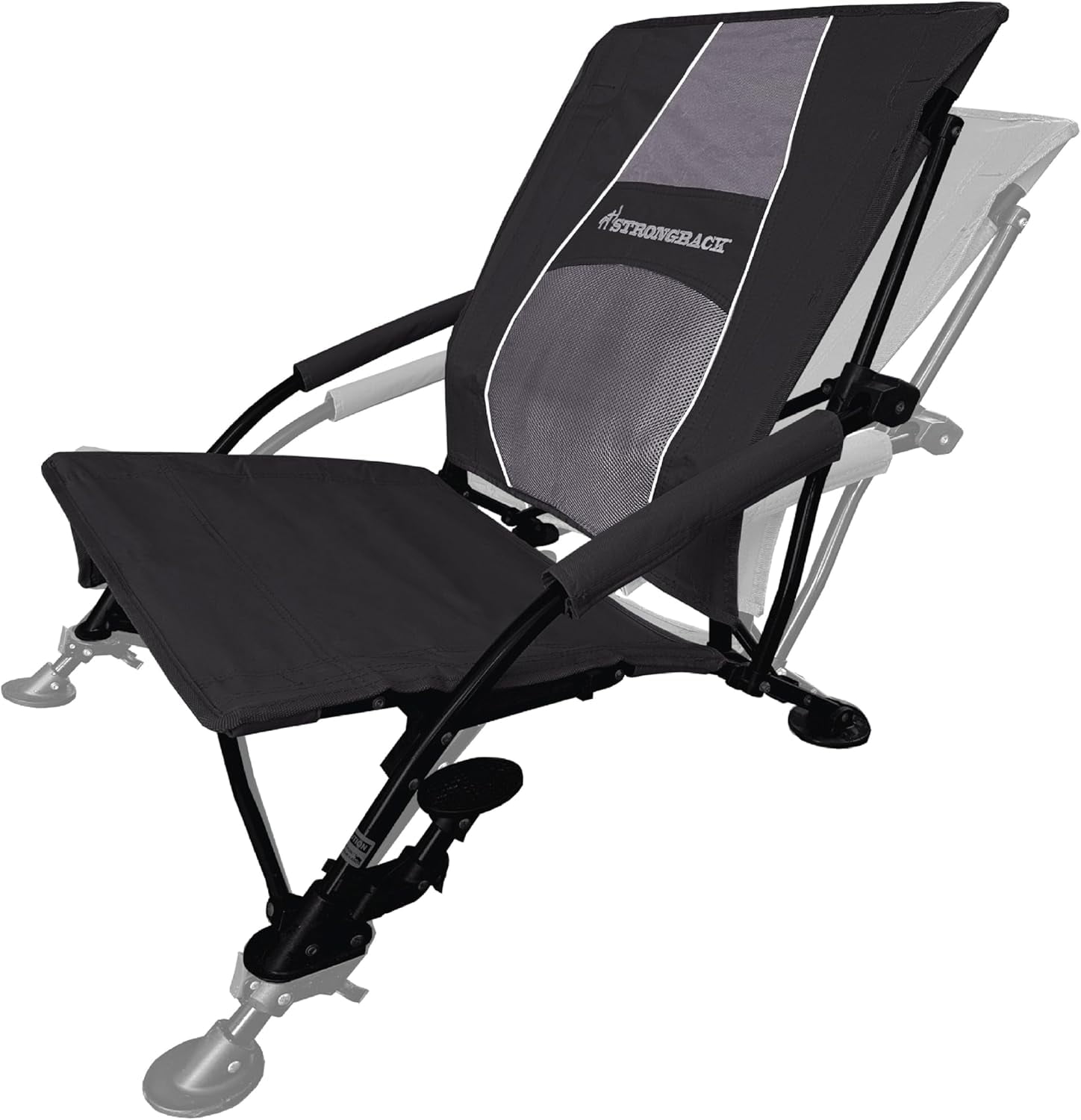 Beach Chairs - Low Gravity Recliner Portable Beach Chair - with Built ...