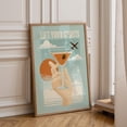 Beach Club Tropical Party Colorful Palm Tree Poster Unframed Paper ...