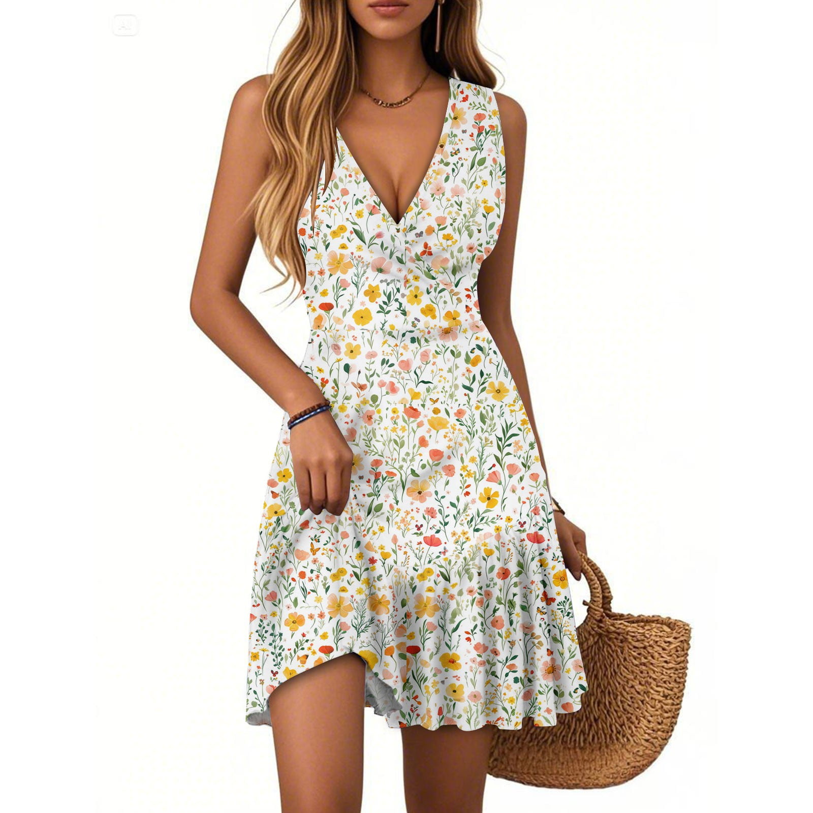 Beach Coverups For Women 2025,Classic And Versatile Summer Mini Dress ...