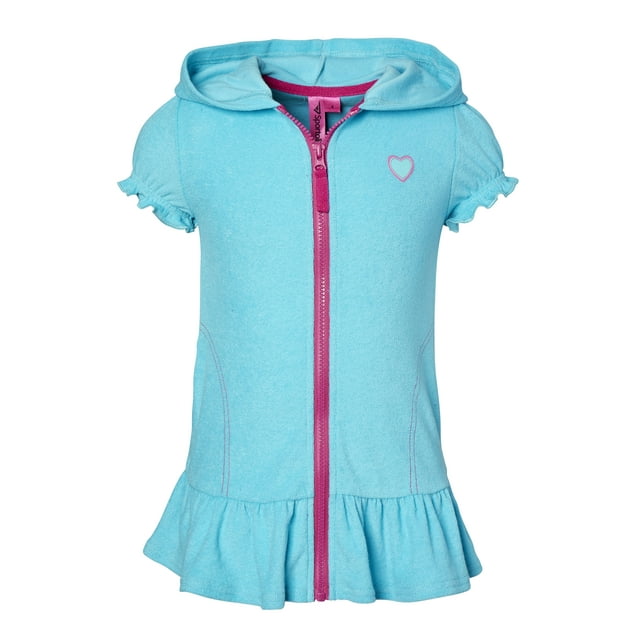 Beach Coverups for Girls Swimsuit Cover Up Cotton Terry Hood Swim Robe ...