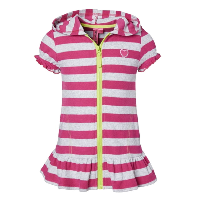 Beach Coverups for Girls Swimsuit Cover Up Cotton Terry Hood Swim Robe ...