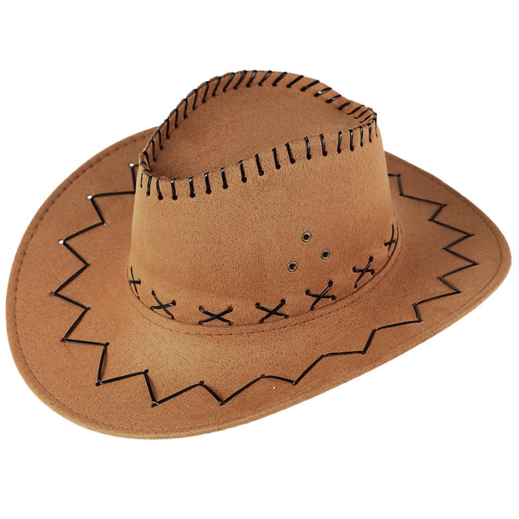 Beach Cowboy Hats Hot Stuff Hat Cow Print Cowboy Hat with Strap Unisex ...