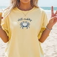 Beach Crab Shirt, Still Crabby Minimalist Tee, Funny Beach Vibes ...