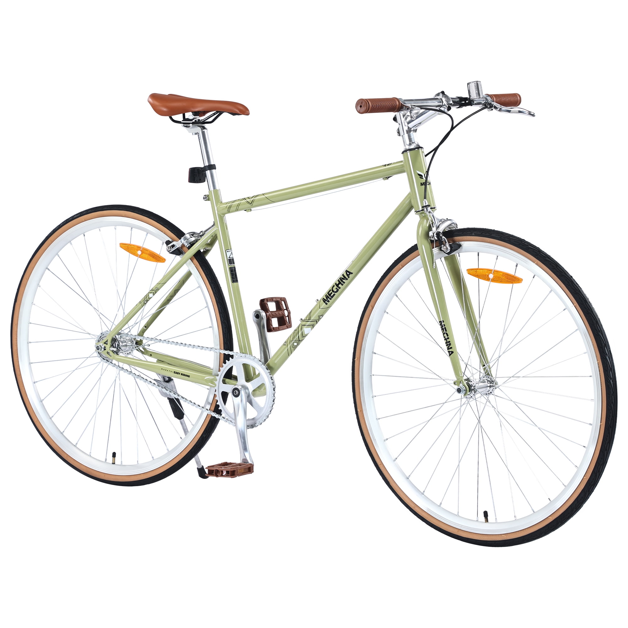Beach Cruiser Bike for Women And Men, 700C Wheels Hybrid Sports Road ...