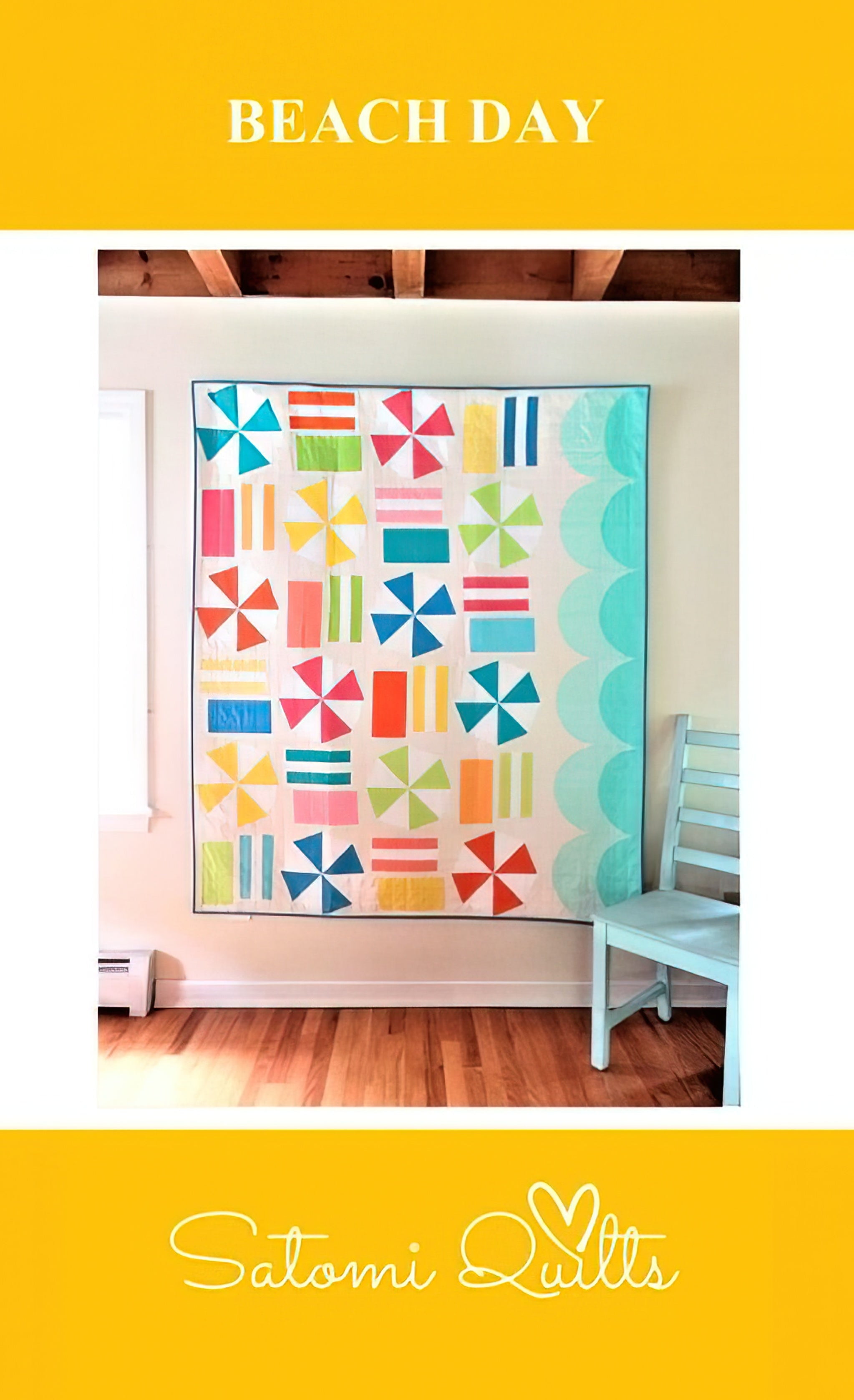 Beach Day Quilt Pattern by Satomi Quilts - Walmart.com