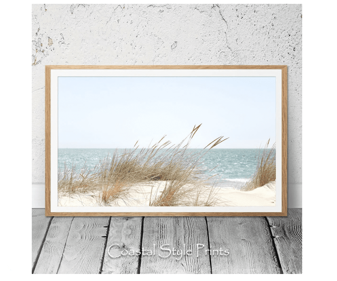Beach Decor Coastal Wall Art Nature Poster Landscape Wall Art Coastal ...