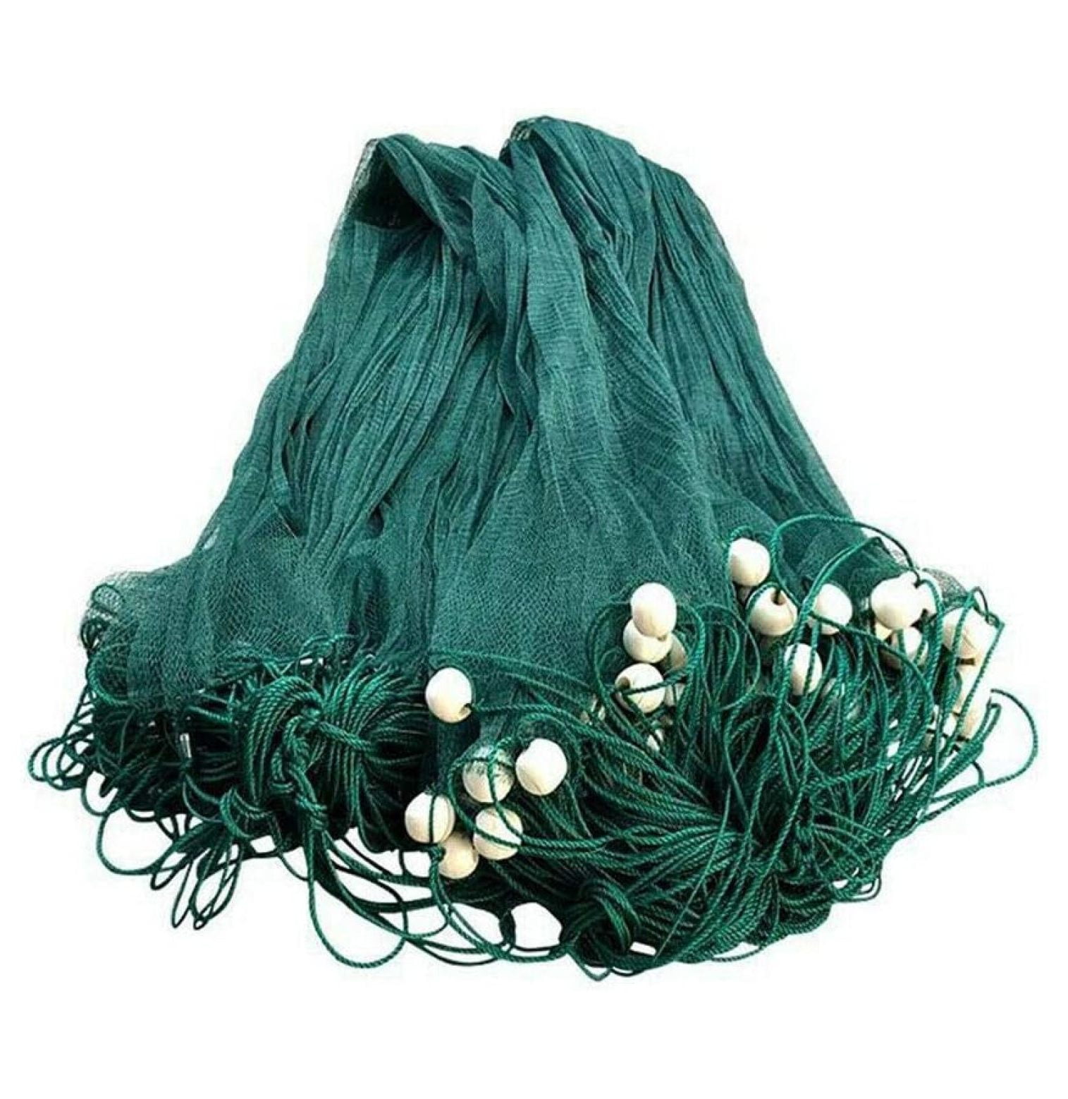 Beach Drag Net Pull Net Mesh Fishing Net Trawl with Float Bobbers Lead ...