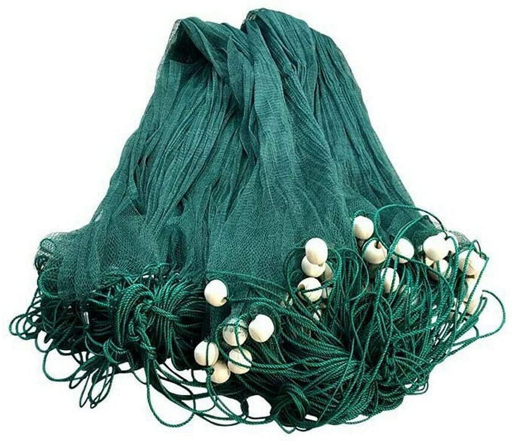 Beach Drag Net Pull Net Mesh Fishing Net Trawl with Float Bobbers Lead ...