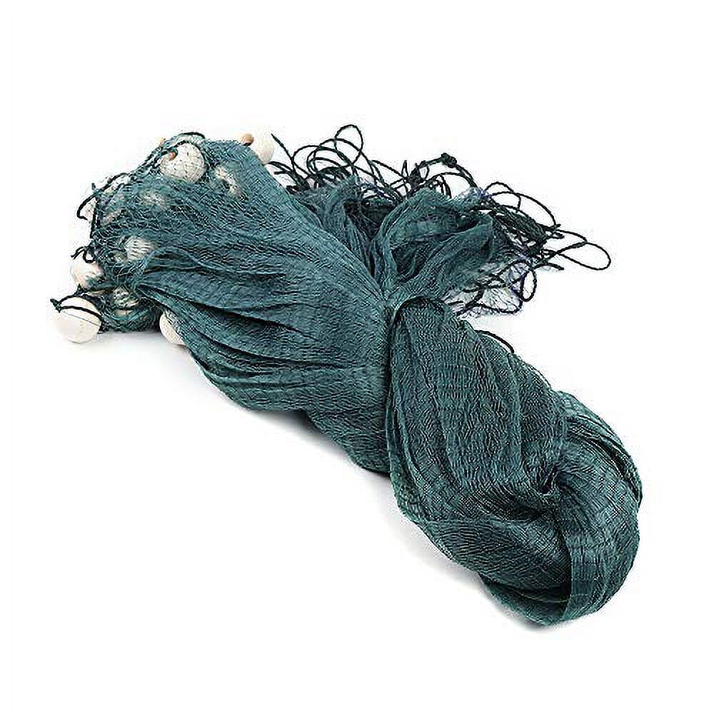 Beach Drag Net Pull Net Mesh Fishing Net Trawl with Float Bobbers Lead ...