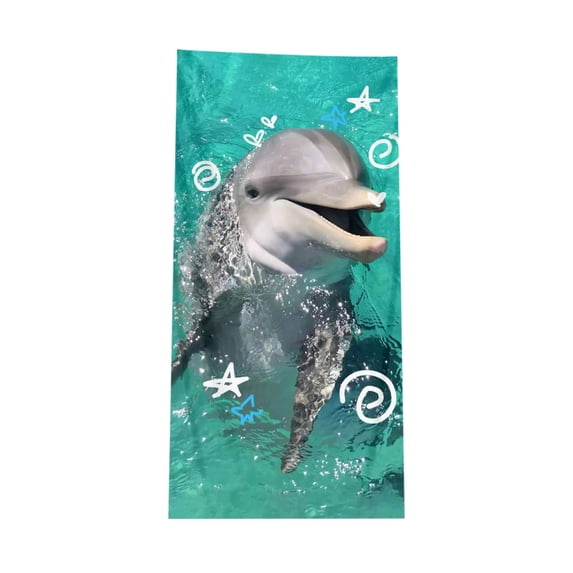 Beach Essentials Oceans-themed Beach Towel Starfishs Seashells And Sea ...