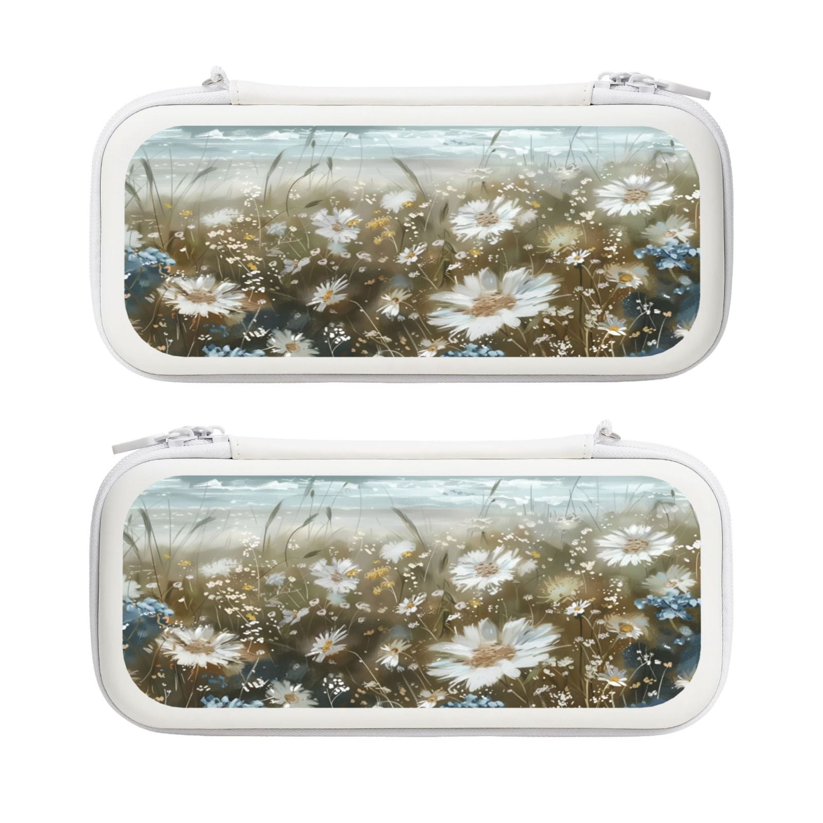 Beach Floral, Carrying Case For Nintendo Switch & OLED Version, Eva ...