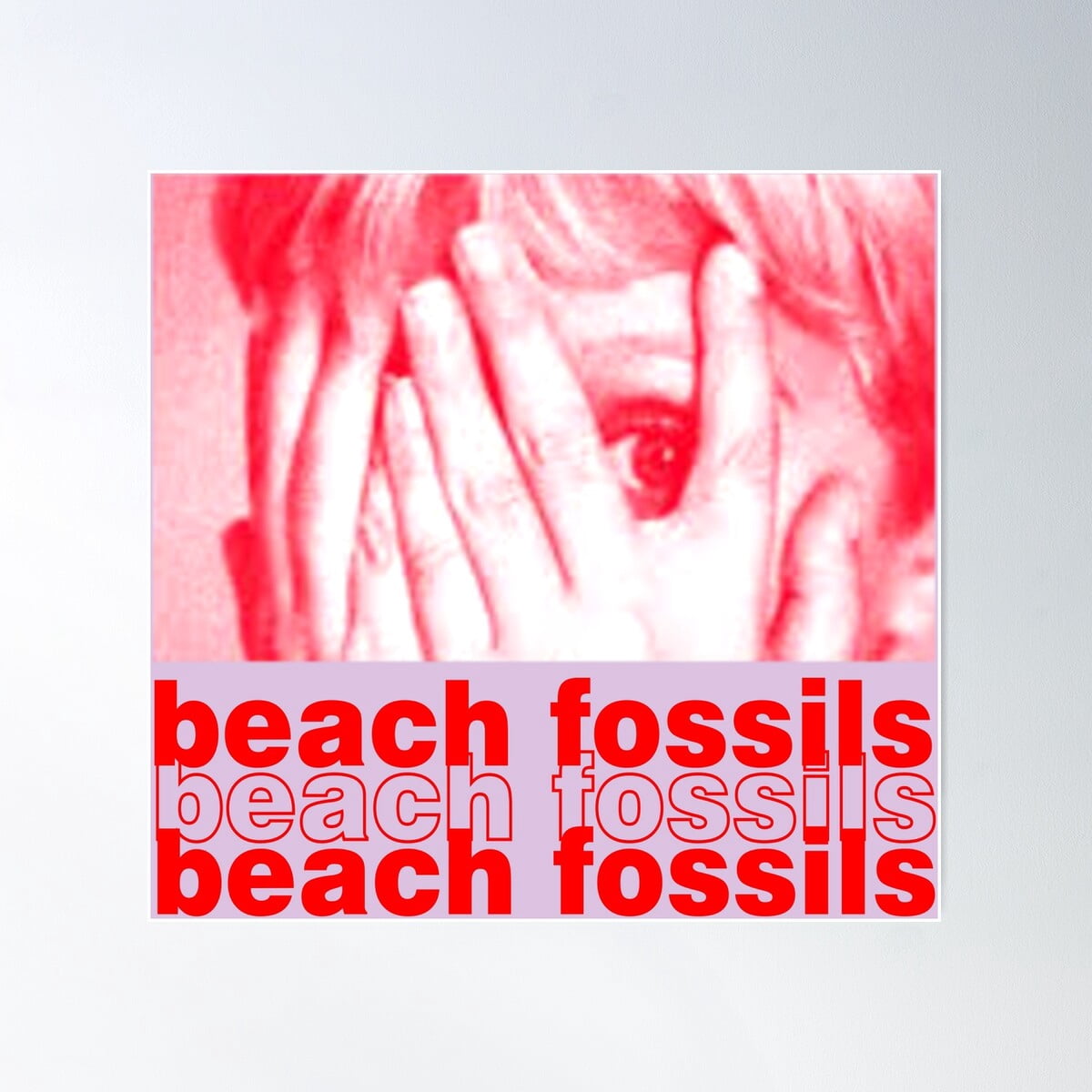Beach Fossils - Classic Gift Rwp Poster Wall Art, Modern Wall Decor For ...