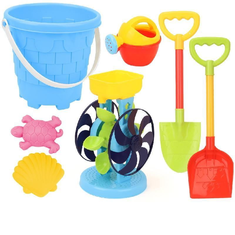 Beach Game Set for Sandcastles Playset Sand Mold Bucket Toy Kids Sand ...