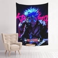 Beach Grimmjow Anime Tapestry Indian Wall Hanging Tapestries Room Decor ...