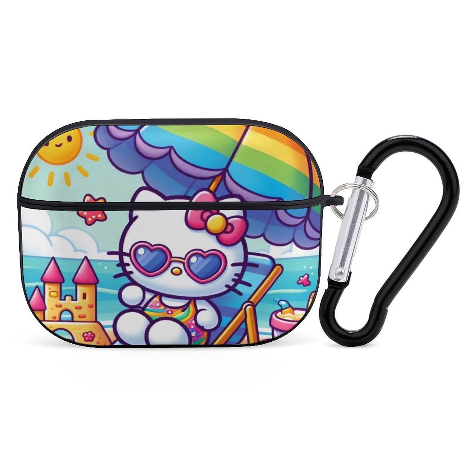 Beach Hello Kitty Case for AirPods Pro Case 2nd 1st Generation Case ...