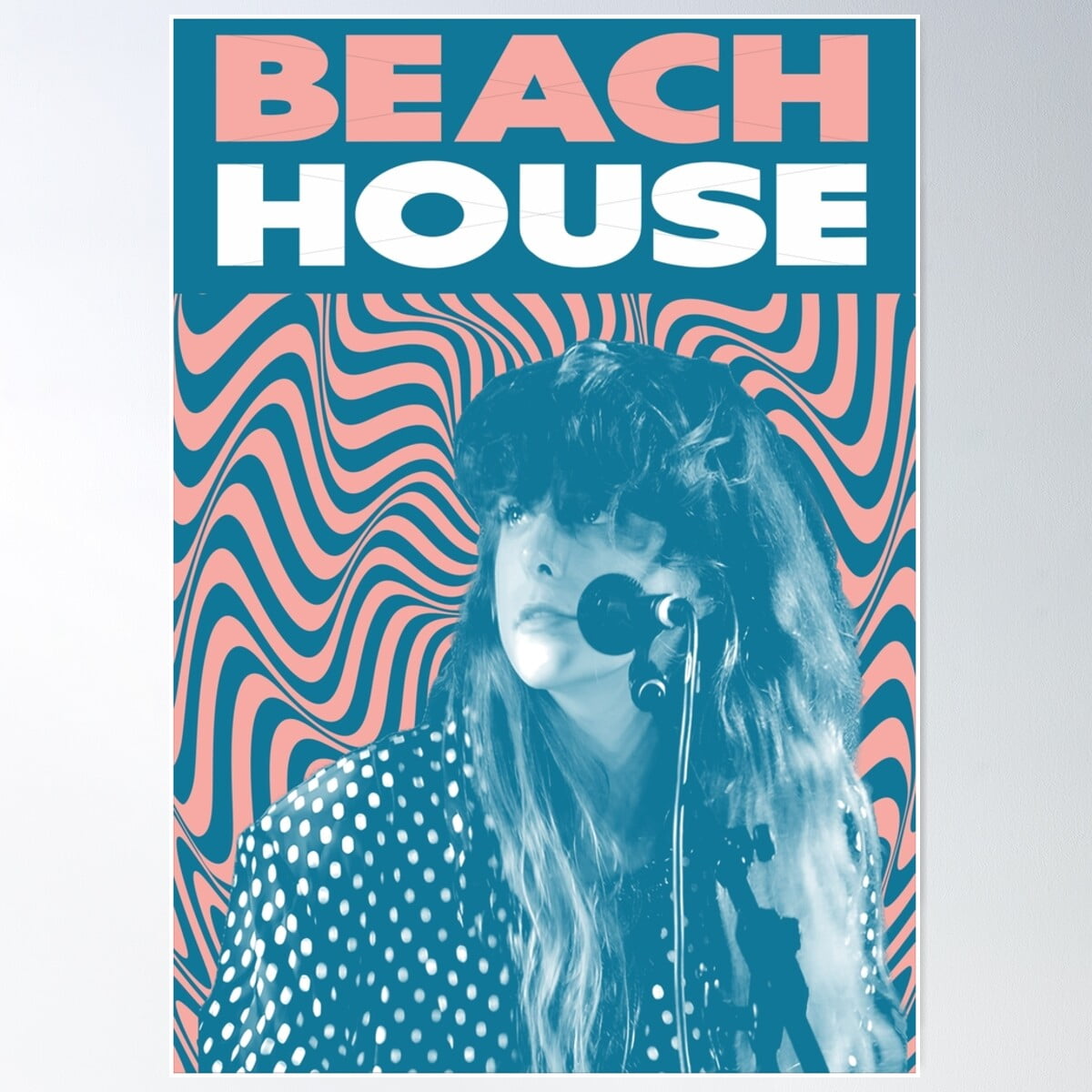 Beach House Band - Vic Leg Poster Wall Art, Modern Wall Decor For ...