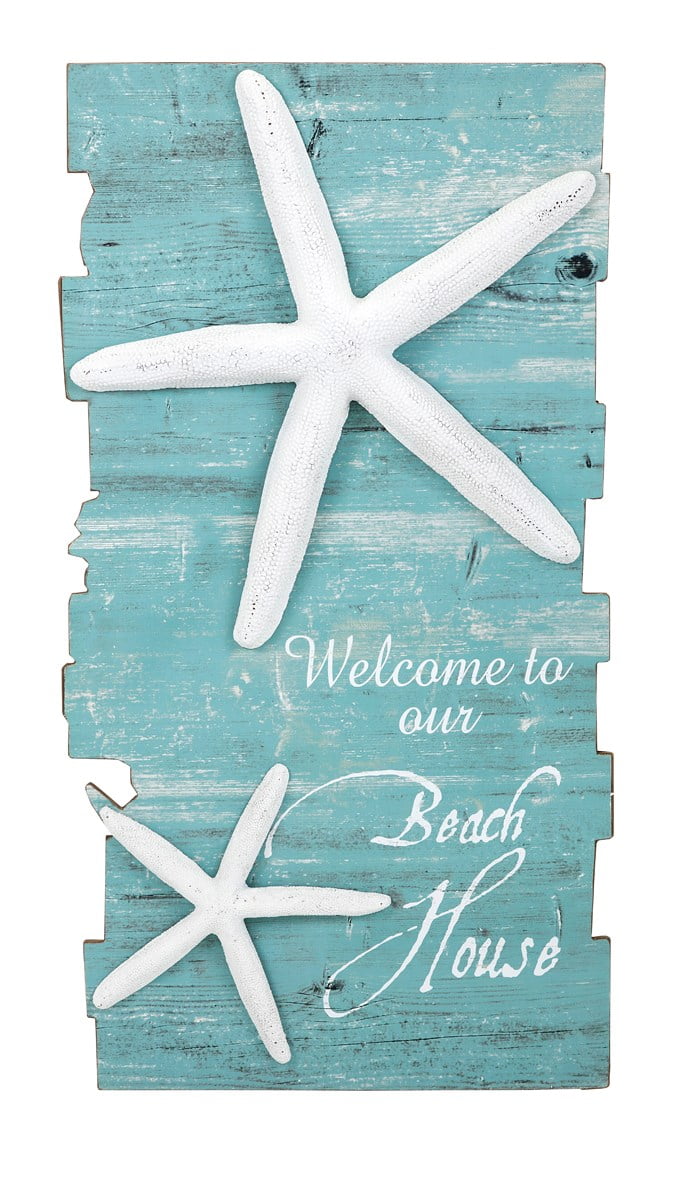 Beach House Starfish Wall Decor - Walmart.com