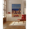 Beach House Watermelon Cocktails Retro Summer Art Poster Unframed Paper ...