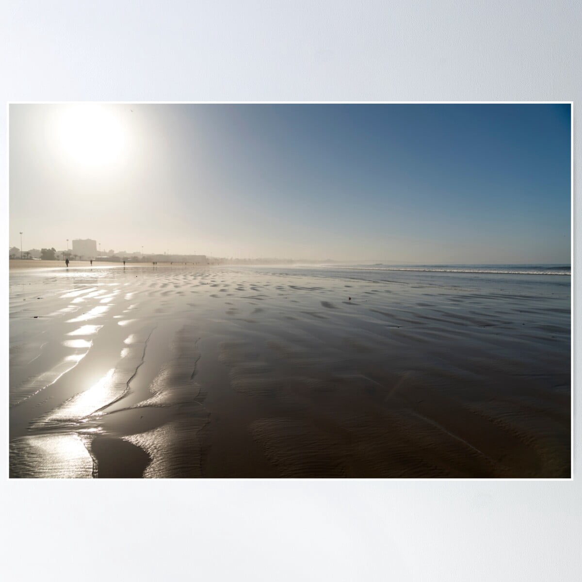 Beach In Agadir, Morocco, Poster Wall Art, Modern Wall Decor For Living ...