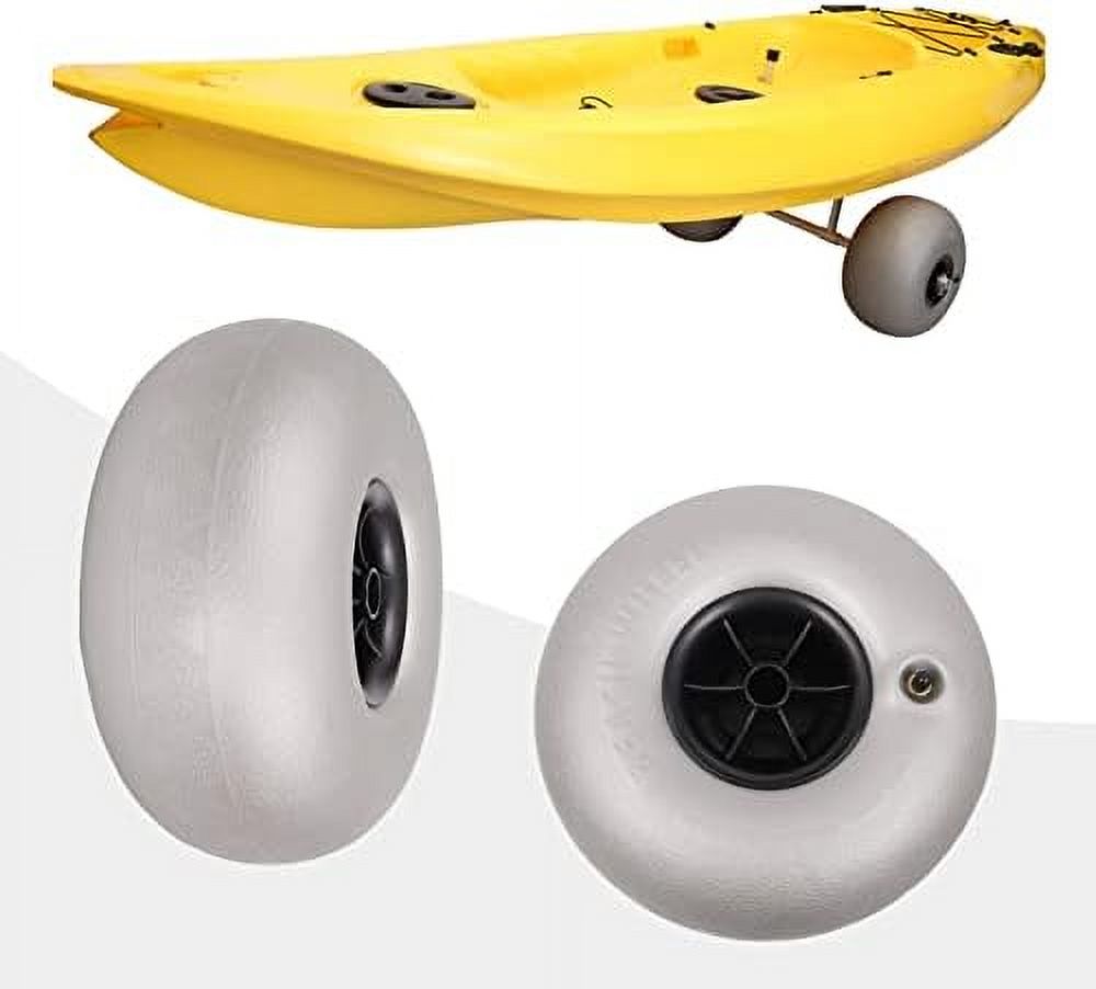 Beach Inflatable Wheels, 2pcs Balloon Wheels 9" Replacement Big Beach ...
