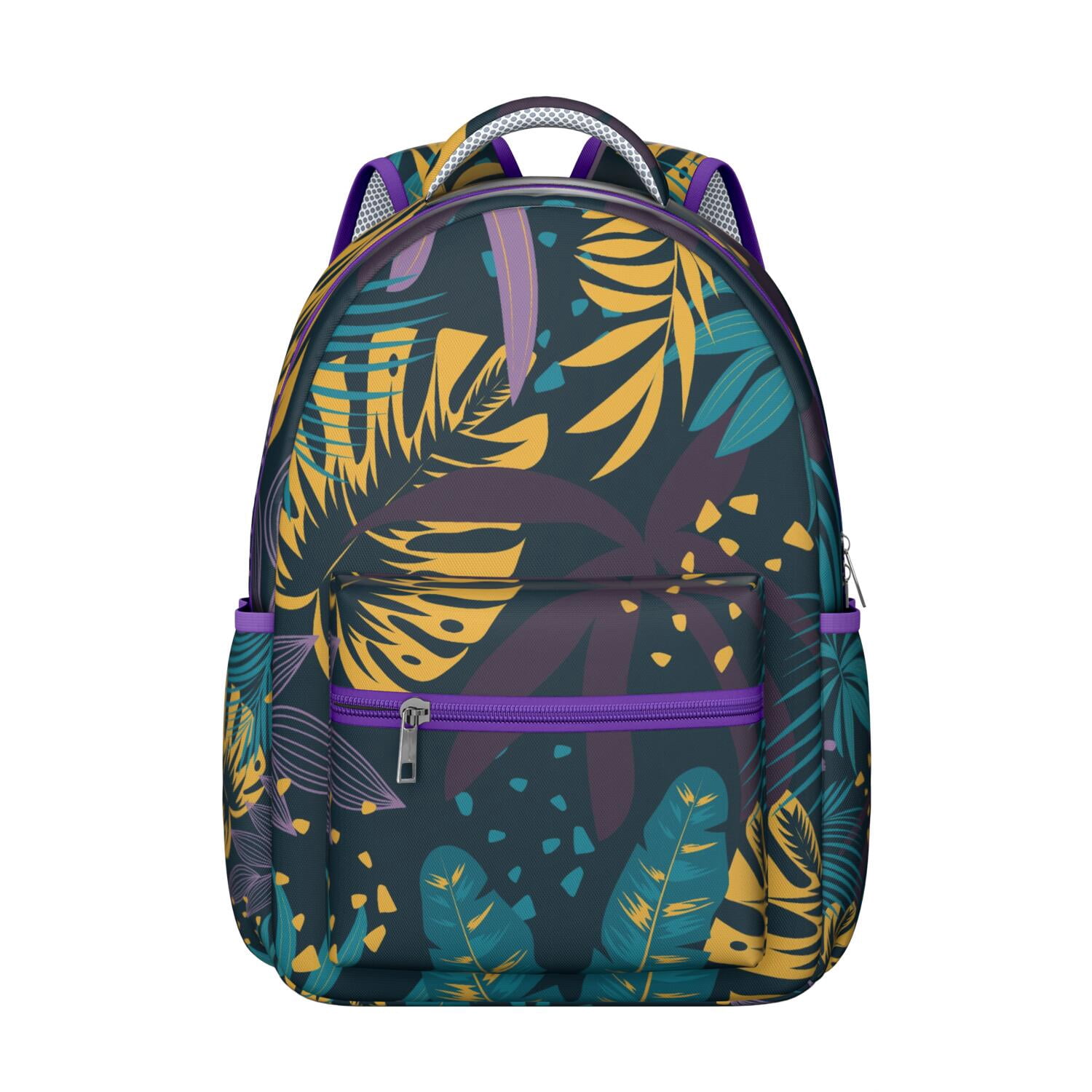 Beach Inspired School Backpack, Breathable Design with Padded Back ...