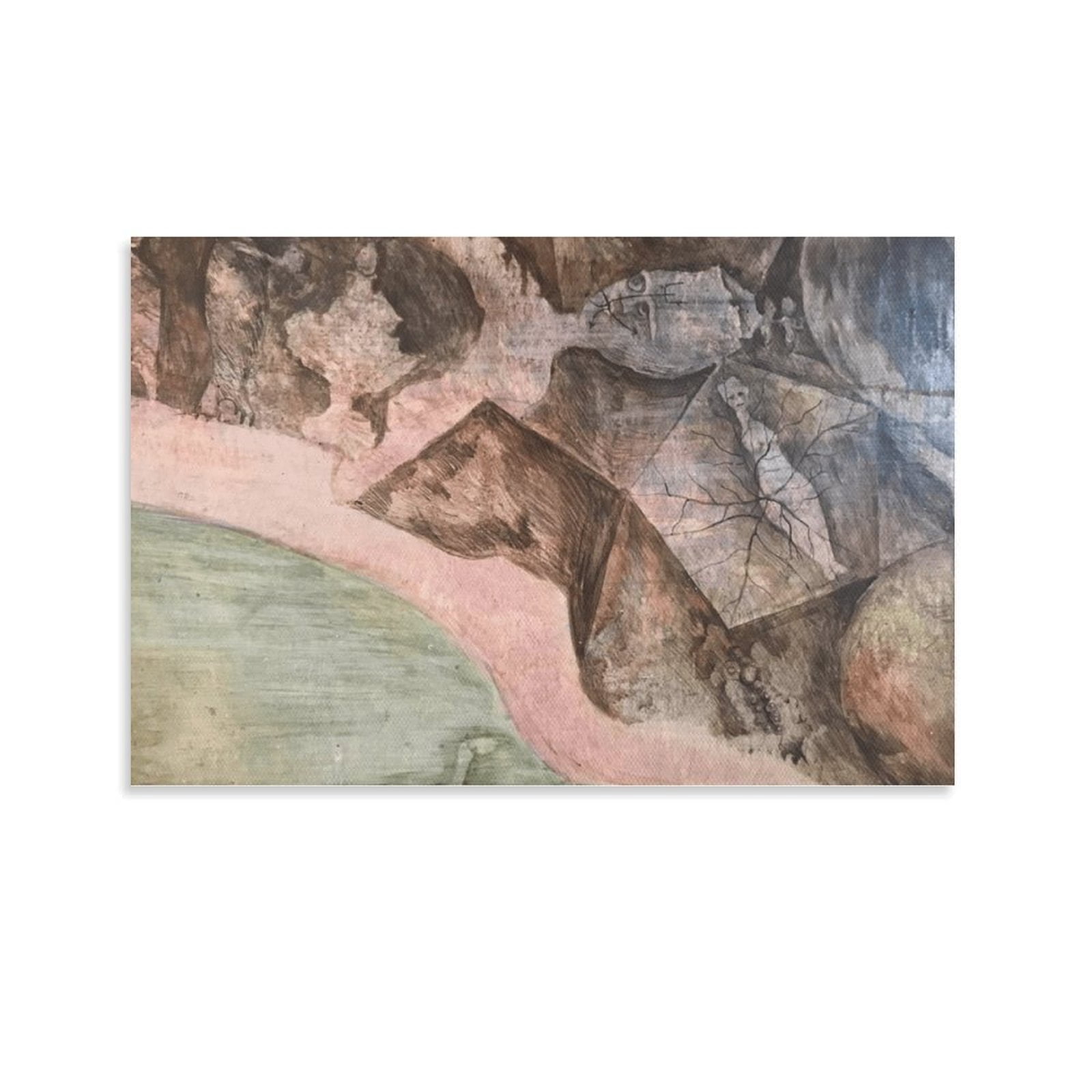 Beach Landscape 1950 by Leonora Carrington Painting Posters Art Print ...