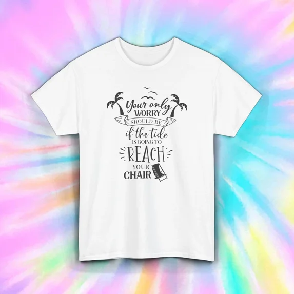 Beach Life Relax Chair Palm Trees Ocean Vacation T-Shirt - Walmart.com