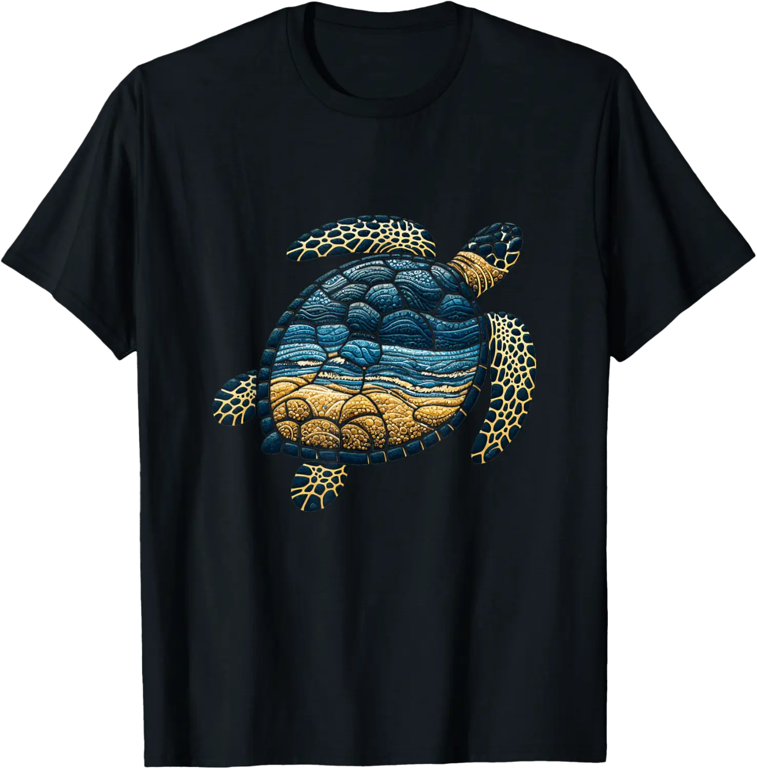 Beach Life Sea Turtle Ocean Silhouette T-Shirt - Walmart.com