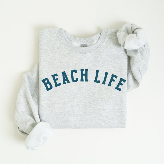 Beach Life T-Shirt, Summer Crewneck, Beach Lover Giftful T-Shirts ...