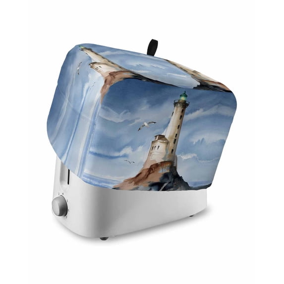 Beach Lighthouse Small Toaster Cover 2 Slice, Kitchen Appliance Covers ...