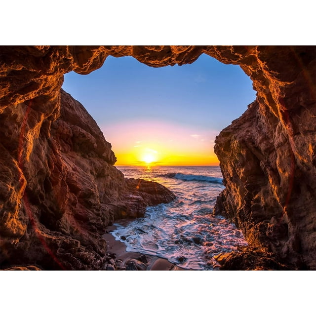 Beach Lly Cave Photography Backdrop Coast View Scery Italy St Rocks ...