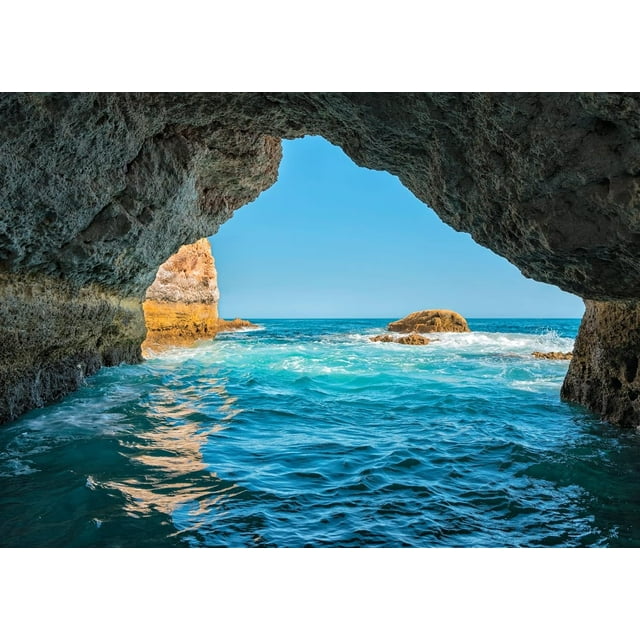 Beach Lly Cave Photography Backdrop Coast View Scery Italy St Rocks ...
