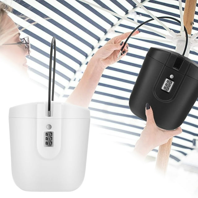 Beach Lock Key Lock With Combination Code Portable Outdoor Lock Beach ...