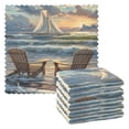 Beach Lounge Chairs Kitchen Cloth Dish Towels for Drying Washing ...