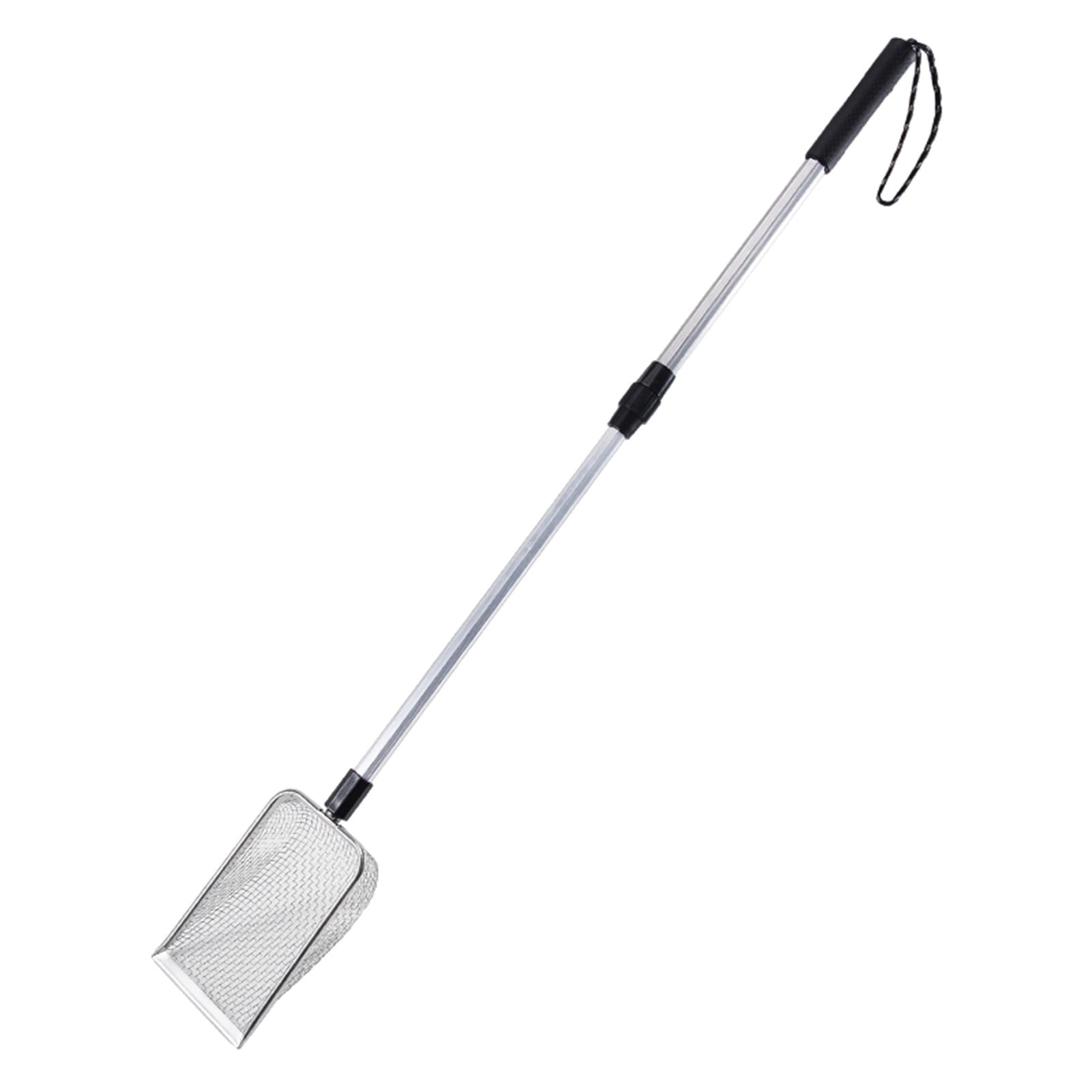 Beach Mesh Shovel Sand Sifter Adjustable Long Handle Aluminum Alloy ...