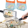 Beach Mesh Shovel Sand Sifters with Mesh Beach Bag, Shark Tooth Sifter ...
