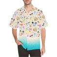 Beach Mickey Adults Kids Short Sleeve Button Up Shirt | disney world ...
