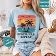 Beach Nap Repeat Shirt beach shirt summer vacation tee palm tree ...