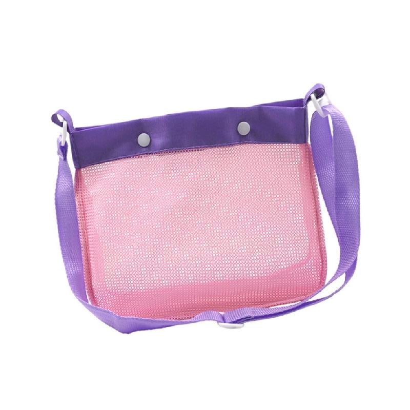 Beach Net Bag Crossbody Bag Shell Bags for Holding Beach Shell ,Toy ...