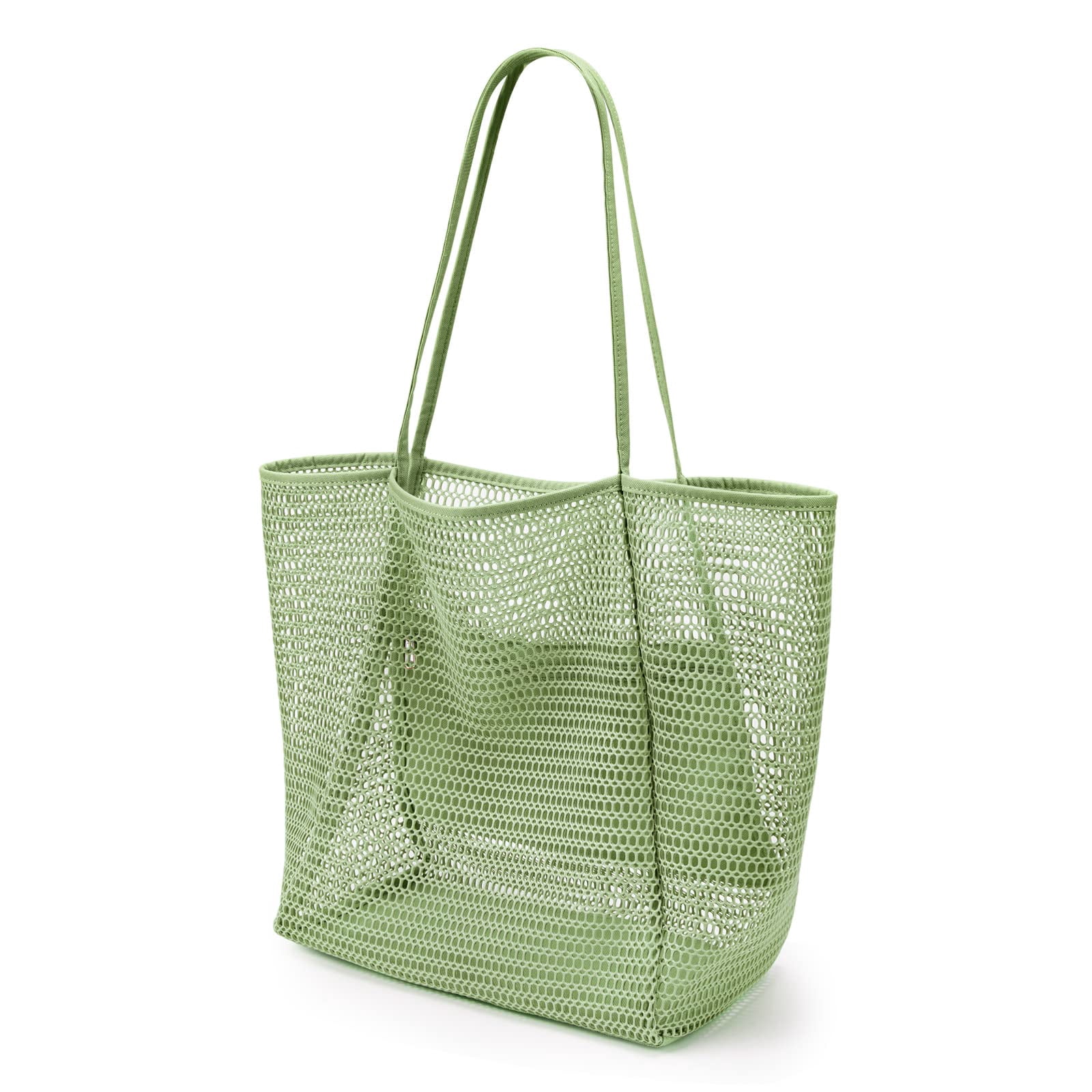 Beach Nylon Mesh Tote ATinyBoat Bag 1/2-Pack - 23L Large Capacity ...