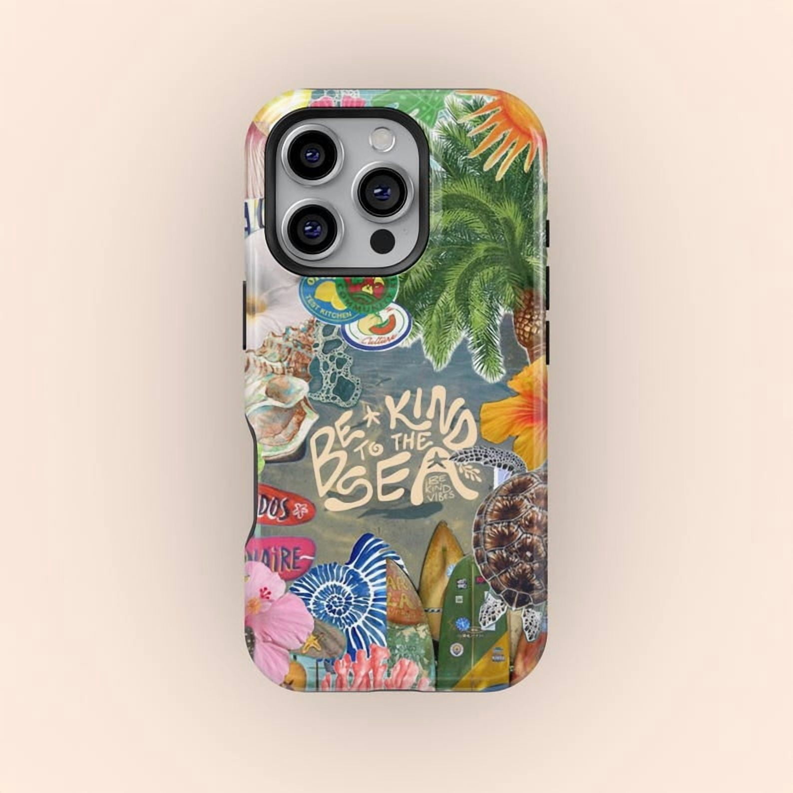 Beach Palm Tree Summer Phone Case for iPhone 11 12 13 14 15 16 Pro Max ...