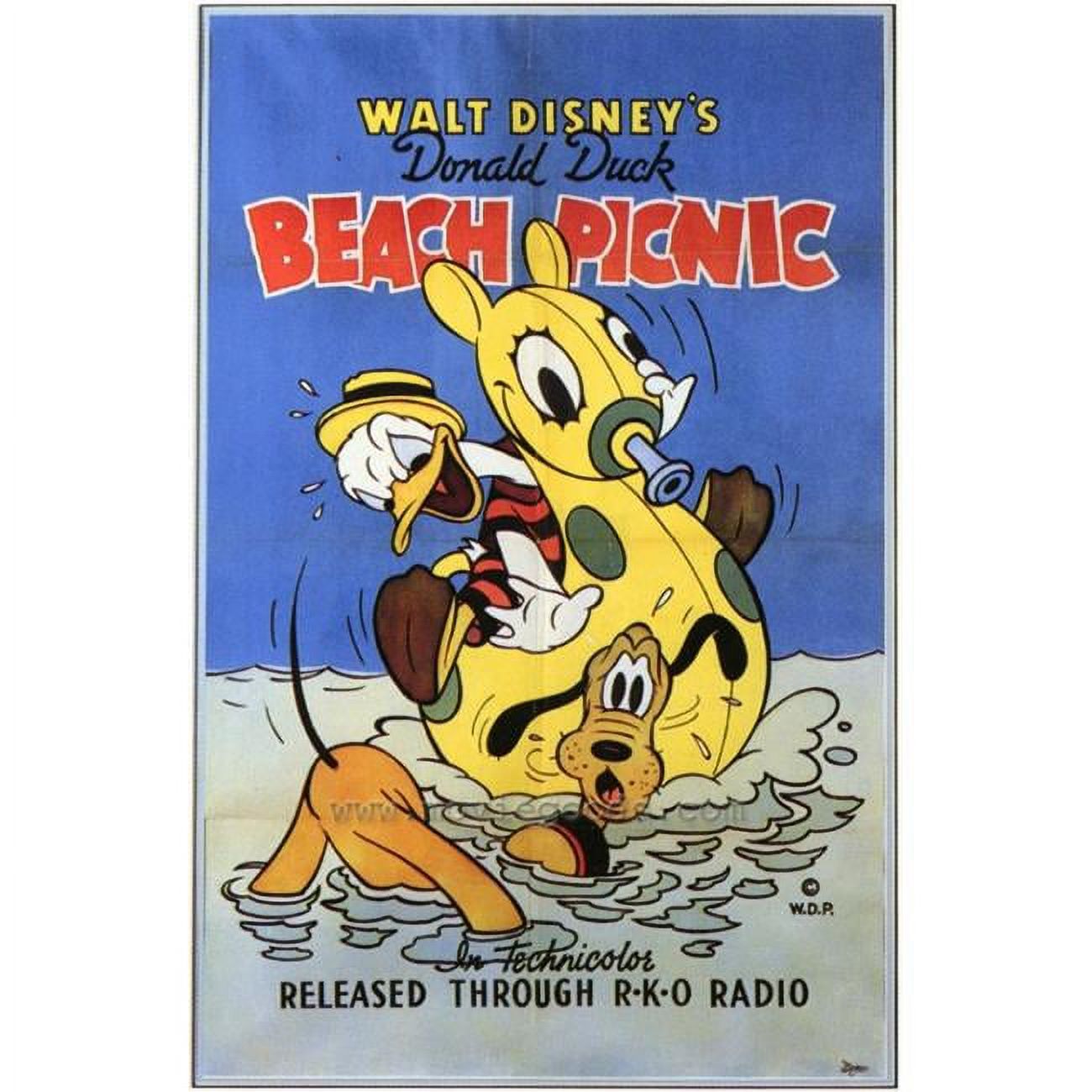 Beach Picnic Movie Poster - 27 x 40 in. - Walmart.com