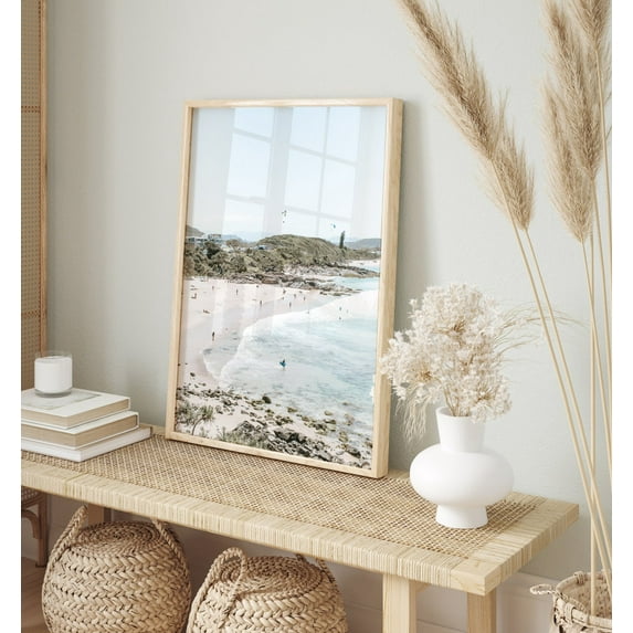 Beach Posters Beach Gallery Wall Art, Soft Coastal Posters, Muted Beach ...