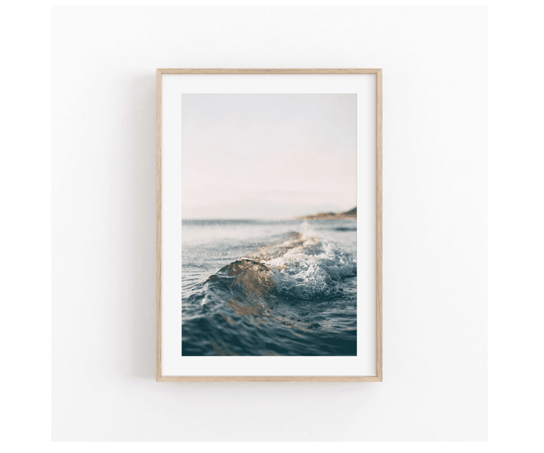 Beach Print Pastel Wall Art Photography Instant Art Summer Print Modern ...